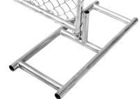 China Chain Link Mesh American Temp Construction Fence 7 Ft Height Frame Tube for sale