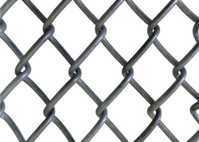 China Zinc Coating 8Ft Diamond Chain Link Fence For Constructions for sale