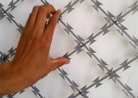 China Galvanized 2.5mm Razor Sharp Barbed Wire for sale