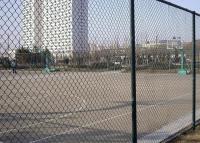 China Safety Metal Steel Pvc Chain Link Fence For Garden for sale