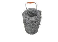 China 25KG 2 strands Pvc Coated Barbed Wire for Livestock Fence for sale