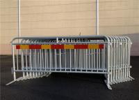 China Interlocking Tempory Metal Crowd Control Barrier Fence Galvanized for sale