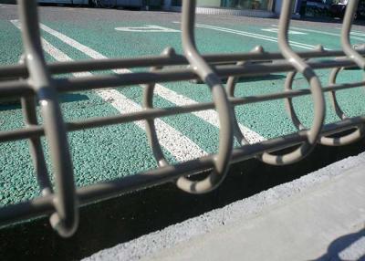China 5mm 6ft White Double Loop Wire Mesh Fence Welded for sale