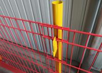 China Construction Round post 75*150mm Fall Protection Barrier for sale