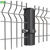 China Galvanized Steel Pvc Coated Welded V Mesh Security Fencing 50*150mm for sale
