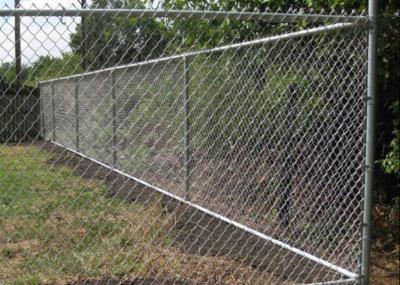 China HDG 60*60mm 5.0mm Diamond Chain Link Fence for sale