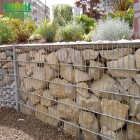 China Hot Dipped Galvanzied Welded Gabion Box 50*100mm Hole Size 1.5m Height Wire for sale