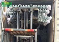 China Galvanized Pvc Coating Decorative 4.8mm Chain Link Garden Fence for sale