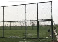 China Steel Wire 11gauge Powder Coated Chain Wire Fencing For Stadium Net for sale