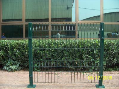 China Galvanized Triangle 1.23m Height V Mesh Fencing for sale