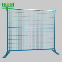 China Canada Standard Powder Coated 6 Feet X 10 Feet Temp Construction Fence for sale