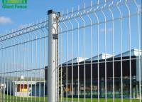 China 3d Triangular Bending Wire Height 2.43m V Mesh Security Fencing for sale