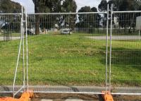 China Australia 6x12 Portable 2.1m High Galvanized Temporary Fence Panel for sale