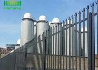 China Commercial Industrial Steel W Pale Palisade Security Fencing Galvanised for sale