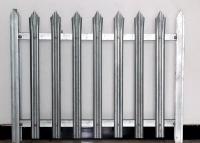 China 1.2m European Type Ipe Post Metal Palisade Fencing For Garden Yard for sale