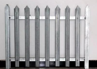 China 1.2m European Type Ipe Post Metal Palisade Fencing For Garden Yard for sale