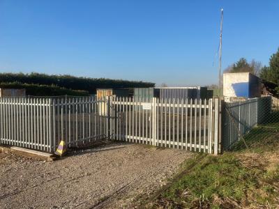 China Security D Pale Powder Coated Palisade Fencing 2750mm Width for sale