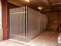 China High Standard 2750mm Width Steel Palisade Fencing Galvanized And Powder Coated for sale