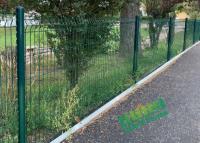 China Powder Coating 1.23m V Mesh Security Fencing Triangle Bending for sale