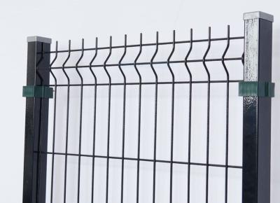 China Home Garden 6ft Height 3d Security Fence 60*150mm Square Post for sale