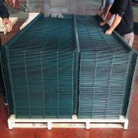 China 1.03m 3d Curved Wire Mesh Fence For Construction for sale