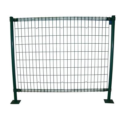 China Commercial Residential 4mm Welded Wire Garden Fence Doule Circle for sale
