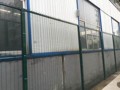 China Galvanized Welded 358 Mesh Fencing Powder Coated Exterior for sale