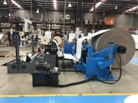 China 220V 380V 415V Paper Edge Protector Machine 125 - 600gsm Kraft Paper Slitter Rewinder for sale