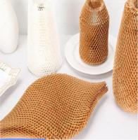 China Kraft Honeycomb Paper Sleeve 70gsm 220mm Size for sale