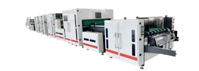 China Independent Feeder Folder Gluer Machine Max. 200m/min Speed and Three Plates Structure for Smooth Operation for sale