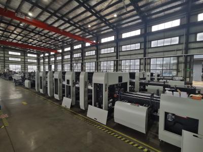 China JH-1500F-ACJ Folder Gluer Machine Three Plates Structure and Pusher for Correcting Unit for sale