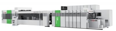 China High-Speed Flexo Printer Slotter Die Cutter Folder Gluer Line for sale