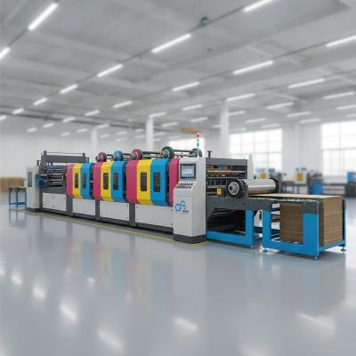 China High Speed Flexo Printer Slotter Die Cutter Machine FFG Series for Corrugated Board Converting Production Line for sale