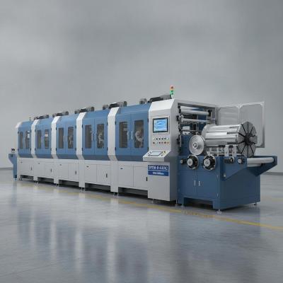 China SYKM-H-920RC Servo-Driven Non-Crush Lead Feeder Flexo Printer Slotter Die Cutter 900x2000mm for sale