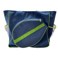China Custom Tennis Racket Bag Padel Tote Carry Bag Hot Pink Wholesale Zipper Sports Pickleball Paddle Bag for sale