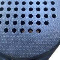 China Custom 3D Face Full Carbon Padel Racket 38mm Core for Competitive Players for sale