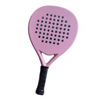 China Custom Logo Carbon Fiber Padel Racket 38mm Core Beach Tennis Racket for Woven Professional Design for sale