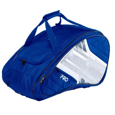 China Wholesale Custom Padel Racket Backpack Waterproof Paddle Tennis Bag 2 Racket Capacity for sale