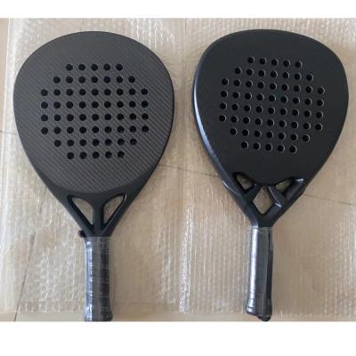 China Custom OEM Soft EVA Foam Tennis Padel Racket Carbon Fiber 380mm Balance for sale