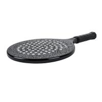 China Professional Carbon Fiber Padel Racket 38mm Rough Surface Beach Tennis Paddle Custom Design for sale