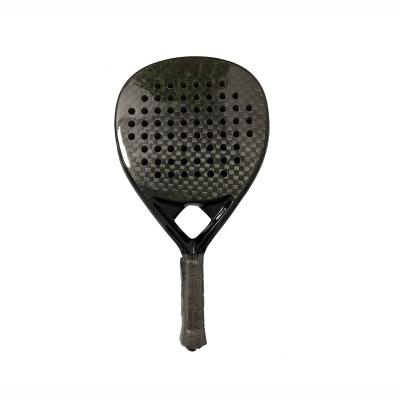 China Custom Full Carbon Fiber Padel Racket OEM Logo High Quality Wholesale 38mm for sale