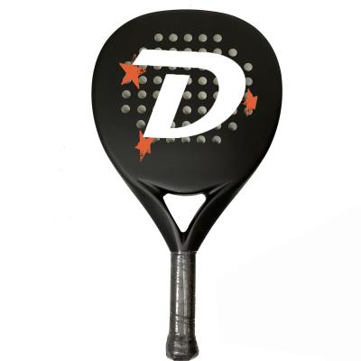 China Custom Carbon Fiber Padel Racket with Soft Eva Foam Core 38mm for OEM Manufacturing for sale