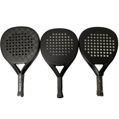 China Custom OEM Soft EVA Foam Padel Racket Full Carbon 3K 12K 18K Fiber Factory Direct for sale