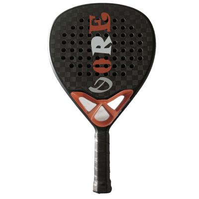 China Diamond Shape Mold Padel Racket 12K Carbon Fiber High Strength Factory Direct for sale