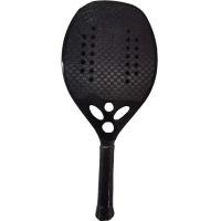 China 18K Carbon Fiber Beach Tennis Racket with Triangle Multiple Holes 50cm for sale
