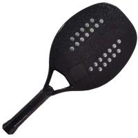China Custom Durable Padel Racket 3k 12k 18k Carbon Fiber Beach Tennis Racquet for sale