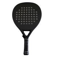 China Custom Logo High-End Padel Racket Racket Shape Factory Price 38mm Core 500g Weight for sale