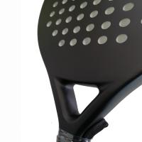 China Custom 26mm High Power Padel Racket 12K Carbon Fiber 360g for sale