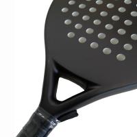 China Custom 26mm High Power Padel Racket 12K Carbon Fiber 360g for sale