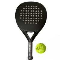 China 12K Carbon Fiber Padel Racket 360g 26mm Beam Professional Lightweight Durable for sale